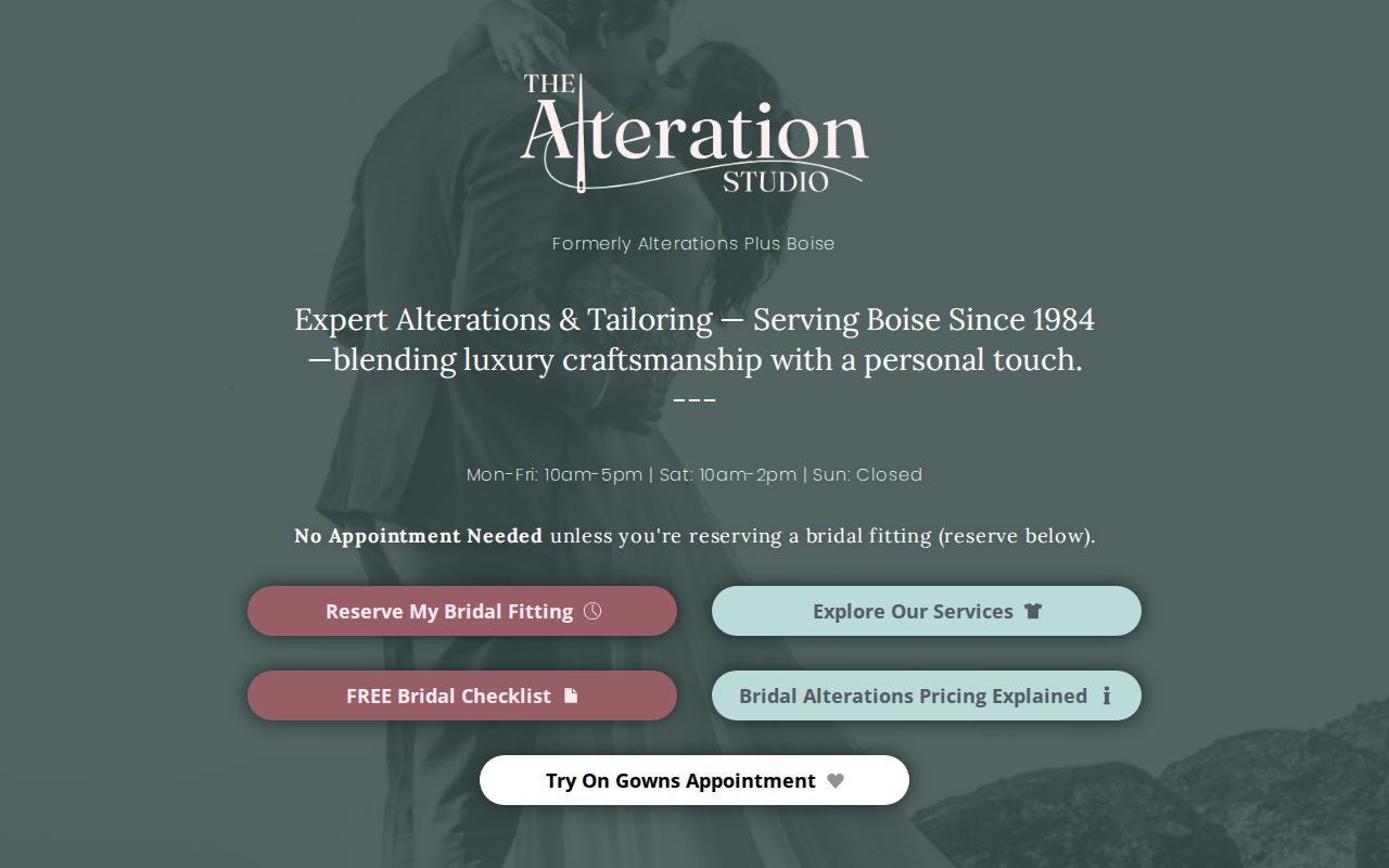 The Alteration Studio - Formerly Alterations Plus of Boise